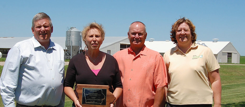 Larson family of Ellsworth named Good Farm Neighbors